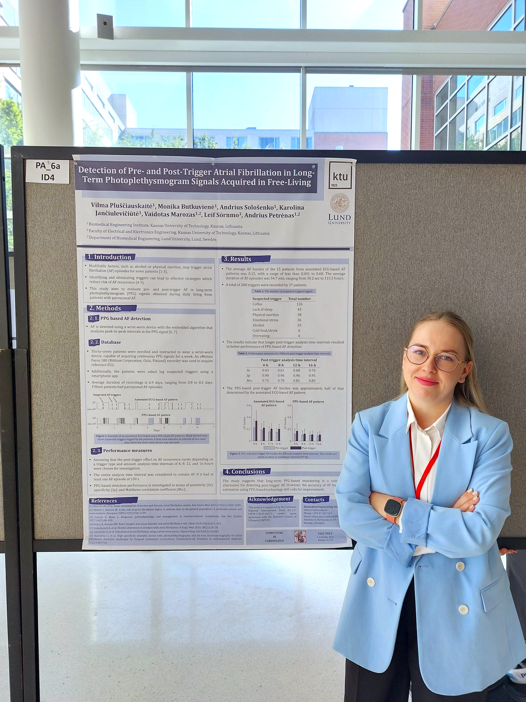 Institute scientists participate in the 50th International Conference "CinC 2023" - Biomedical ...